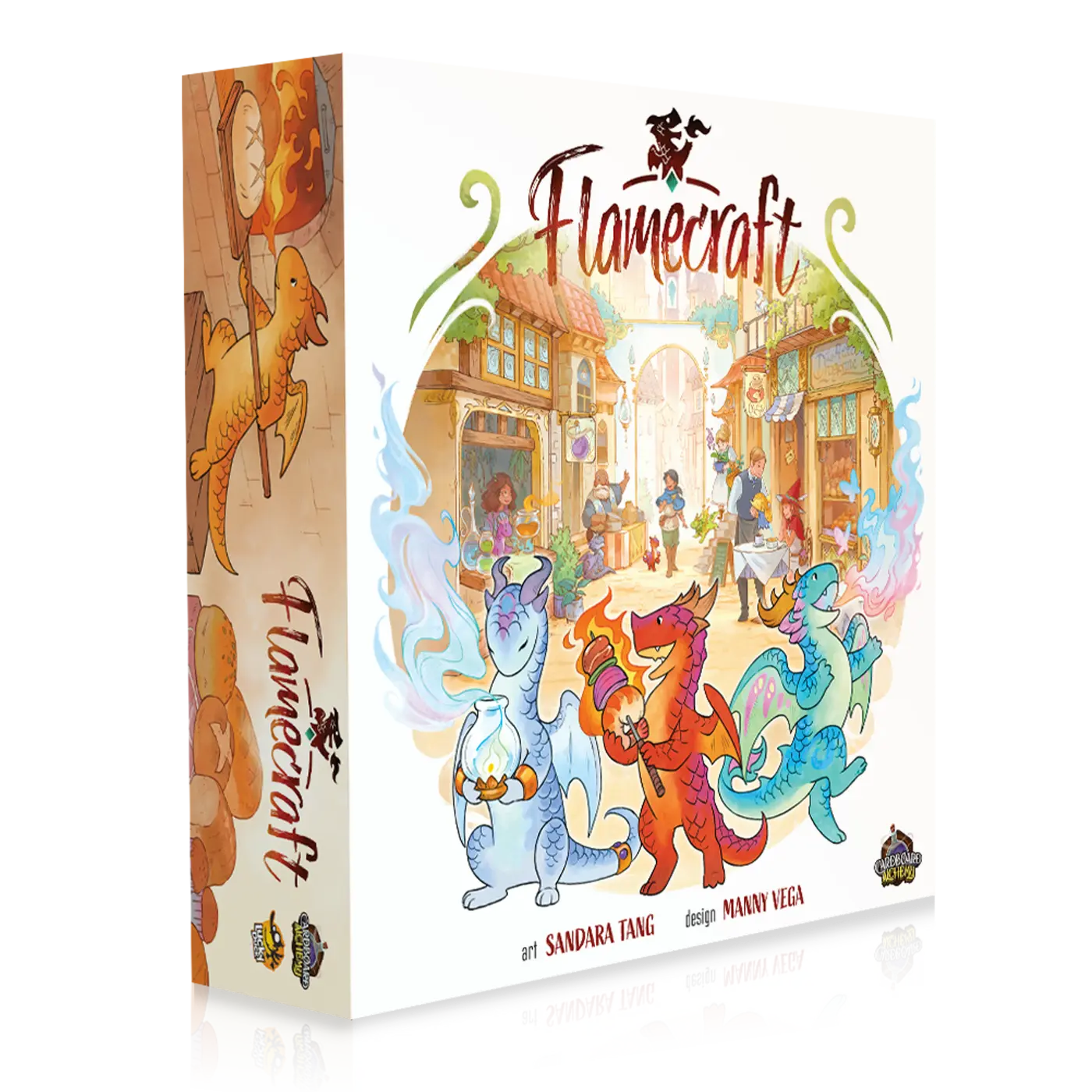 Buy Flamecraft | Worker Placement, Set Collection | Cardboard Alchemy